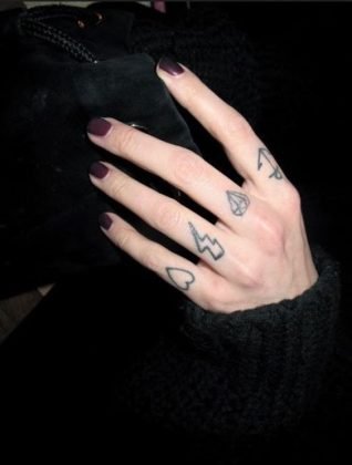60+ Attractive Knuckle Tattoos for Men and Women - Veo Tag