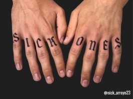 60+ Attractive Knuckle Tattoos for Men and Women - Veo Tag