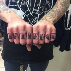 60+ Attractive Knuckle Tattoos for Men and Women - Veo Tag
